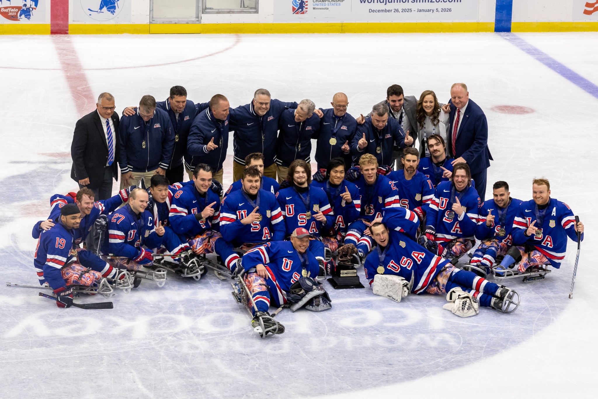 TEAM USA OVERPOWERS CANADA 6-1 TO RECLAIM WORLD PARA ICE HOCKEY ...